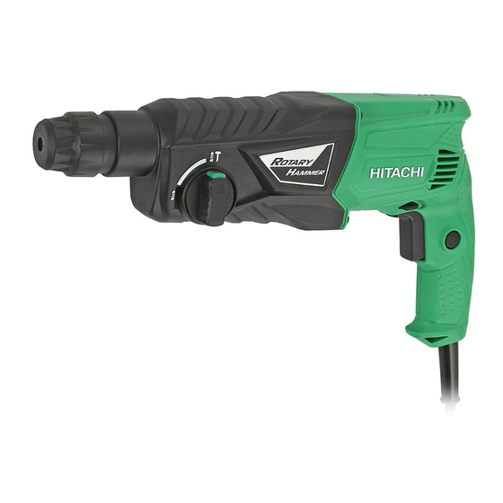 HITACHI DH 24PG HANDLING INSTRUCTIONS MANUAL Pdf Download | ManualsLib