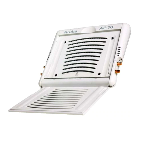 ARUBA AP 70 INSTALLATION MANUAL Pdf Download | ManualsLib
