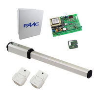 Faac 450 MPS Control Panel Manuals | ManualsLib