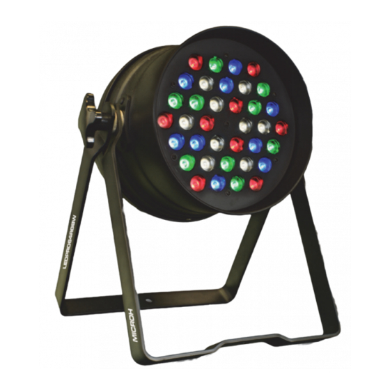 MICROH LEDPRO64RGBW USER MANUAL Pdf Download | ManualsLib