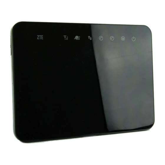 ZTE MF28D QUICK START MANUAL Pdf Download | ManualsLib