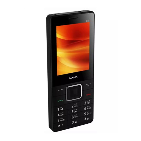 LAVA SPARK 248 USER MANUAL Pdf Download | ManualsLib