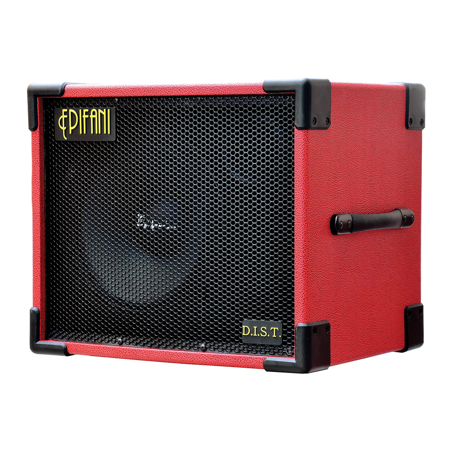 EPIFANI D.I.S.T. 112 OWNER'S MANUAL Pdf Download | ManualsLib