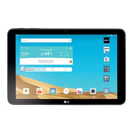 LG GPAD X 10.1 USER MANUAL Pdf Download | ManualsLib