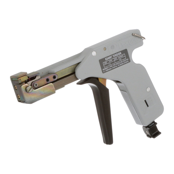 PANDUIT GS4MT OPERATING INSTRUCTIONS Pdf Download | ManualsLib