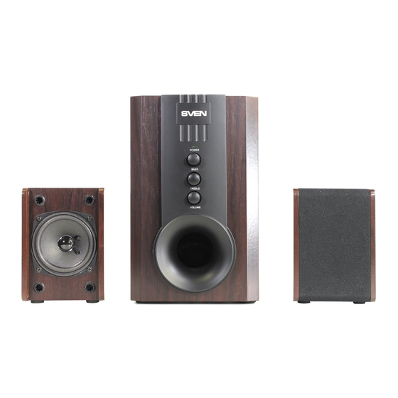 SVEN SPS-821 OPERATION MANUAL Pdf Download | ManualsLib