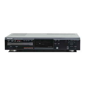 PHILIPS CDR-600 USER MANUAL Pdf Download | ManualsLib