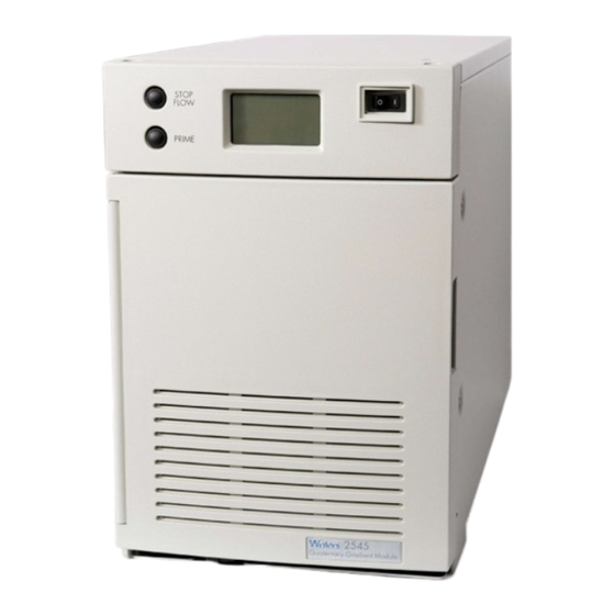 WATERS 25X5 QUICK INSTALL MANUAL Pdf Download | ManualsLib