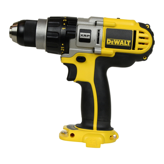 DEWALT DCD910 INSTRUCTION MANUAL Pdf Download | ManualsLib