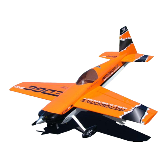 AEROWORKS 100CC EDGE 540 ARF-QB ASSEMBLY MANUAL Pdf Download | ManualsLib