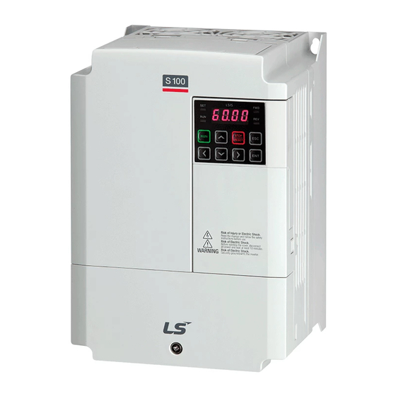 LSIS S100 SERIES MANUAL Pdf Download | ManualsLib