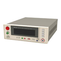 Chroma 19073 Hipot Tester Manuals
