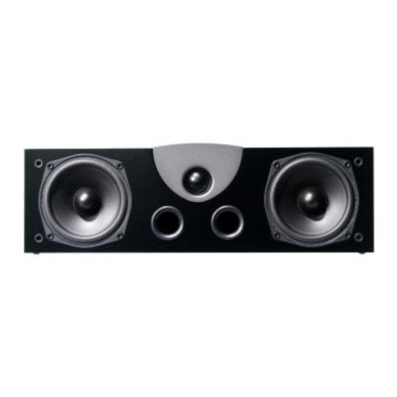 Audio Pro Image 22 Center Speaker Specifications | ManualsLib