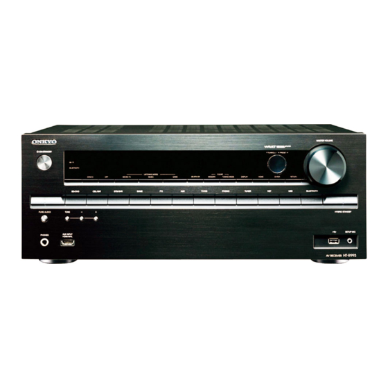 ONKYO HT-R993 BASIC MANUAL Pdf Download | ManualsLib