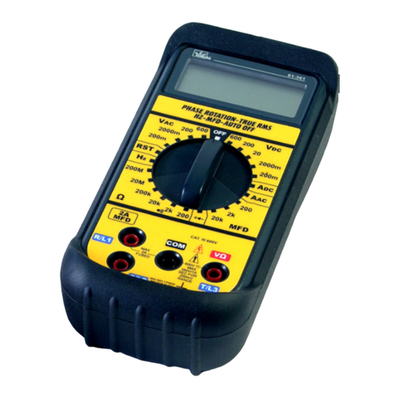 IDEAL INDUSTRIES 61-361 TECHNICAL MANUAL Pdf Download | ManualsLib