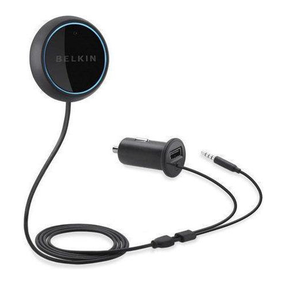 BELKIN AIRCAST AUTO USER MANUAL Pdf Download | ManualsLib