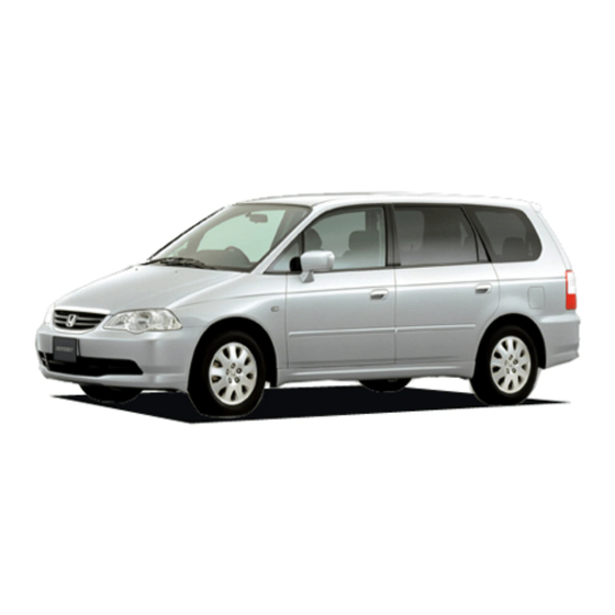 HONDA ODYSSEY 1999 INSTALLATION INSTRUCTIONS MANUAL Pdf Download ...