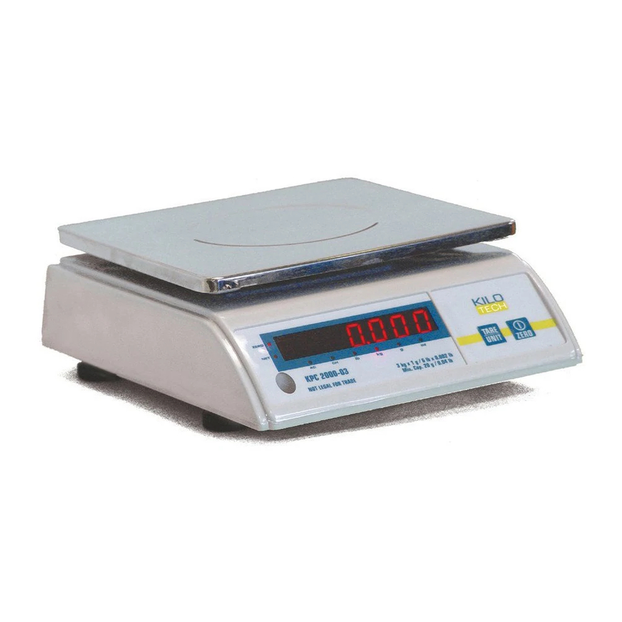 KILOTECH KPC-2000 OPERATION MANUAL Pdf Download | ManualsLib