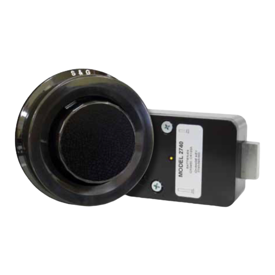 SARGENT AND GREENLEAF 2740 INSTALLATION INSTRUCTIONS MANUAL Pdf ...