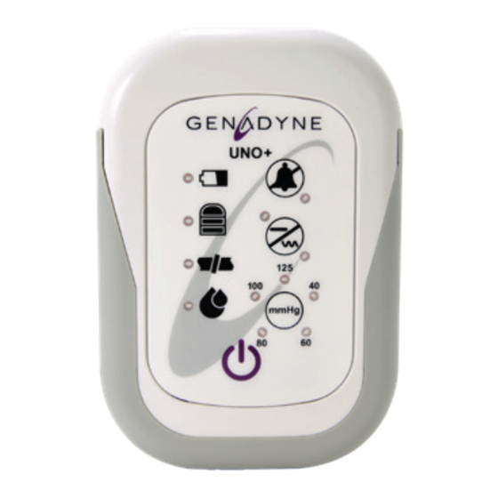 INFUSYSTEM GENADYNE UNO+ PATIENT QUICK REFERENCE MANUAL Pdf Download ...
