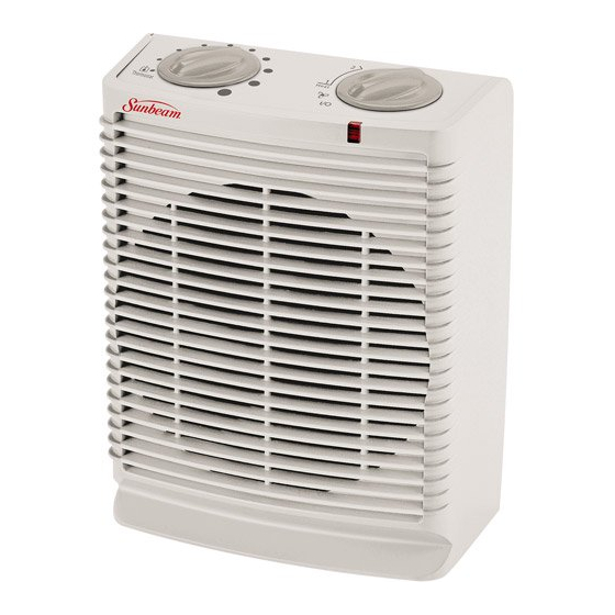 SUNBEAM SFH111 INSTRUCTION Pdf Download | ManualsLib