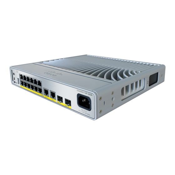 CISCO CATALYST 9200CX SERIES HARDWARE INSTALLATION MANUAL Pdf Download ...