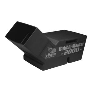User Manuals: Le maitre BubbleMaster 2000 Machine