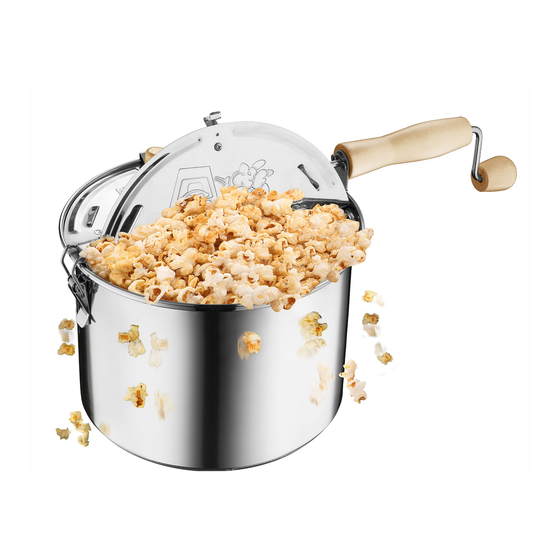 Great Northern Popcorn 6251 Ss Twister Stove Top Popper Assembly
