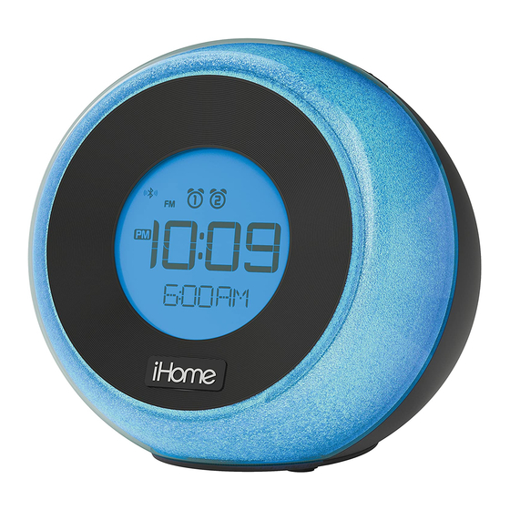 IHOME IBT290 INSTRUCTION MANUAL Pdf Download | ManualsLib