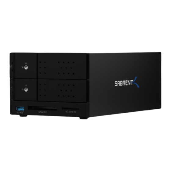 Sabrent DS-2BCR Manuals | ManualsLib
