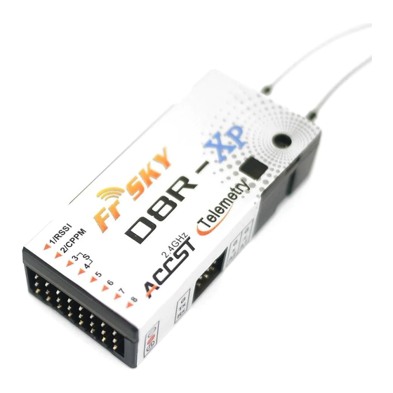 FRSKY D8RSP INSTRUCTION MANUAL Pdf Download | ManualsLib
