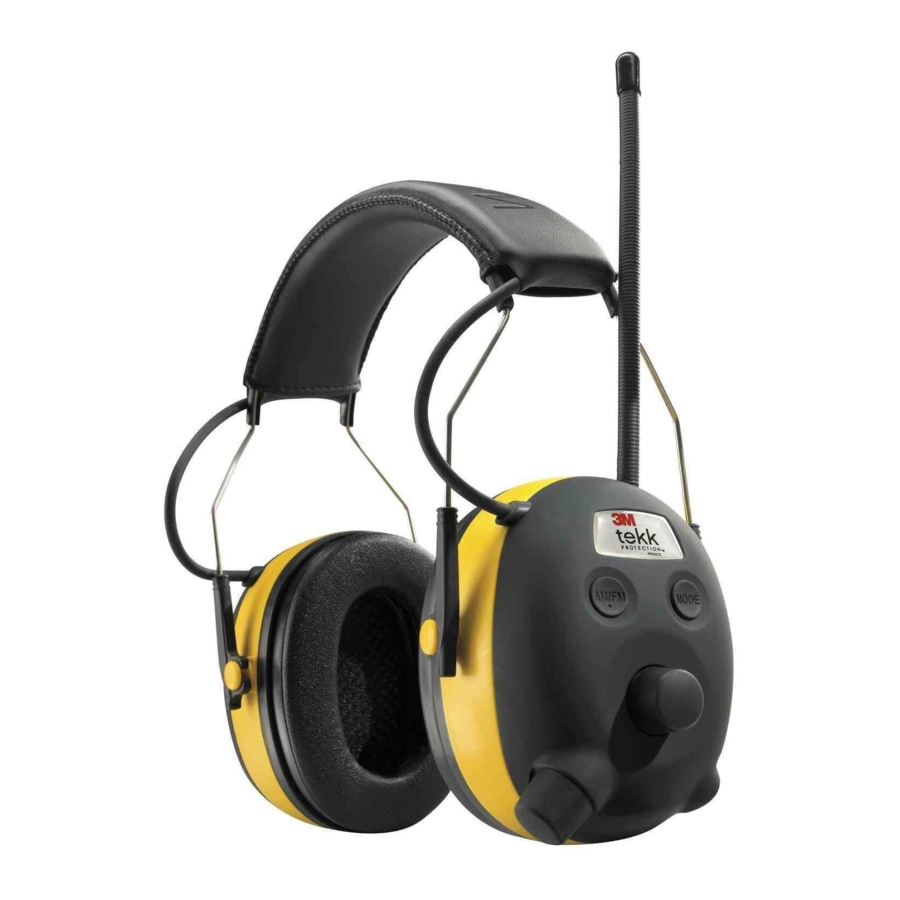 3M WorkTunes Manual | ManualsLib