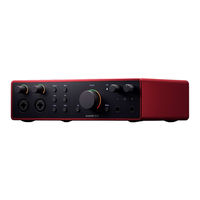 FOCUSRITE SCARLETT 16I16 USER MANUAL Pdf Download | ManualsLib