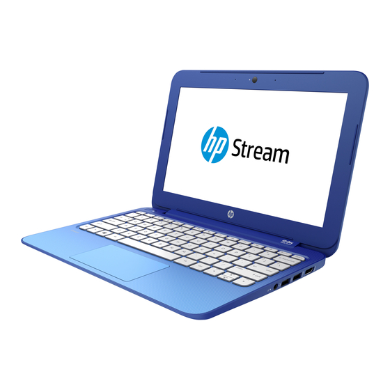 HP STREAM 11 LAPTOP MAINTENANCE AND SERVICE MANUAL | ManualsLib