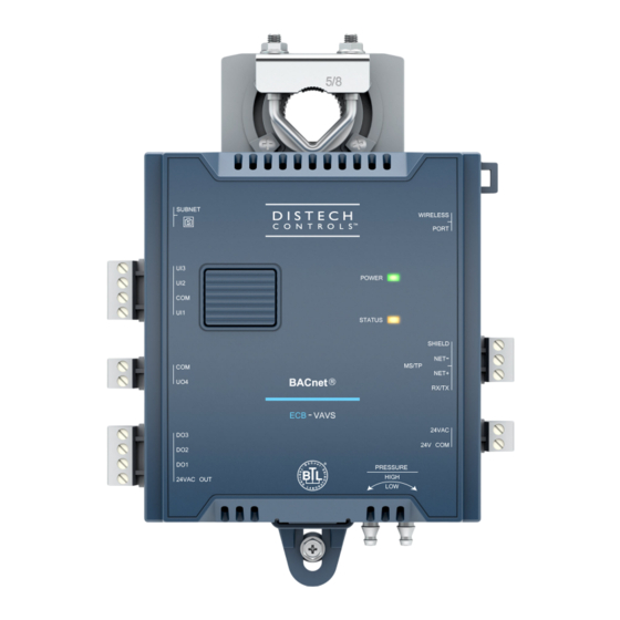 DISTECH CONTROLS ECB-VAVS INSTALLATION MANUAL Pdf Download | ManualsLib