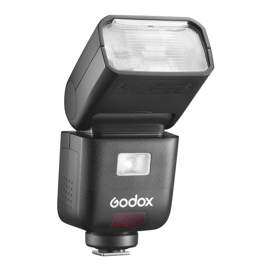 Godox V480 Manuals | ManualsLib