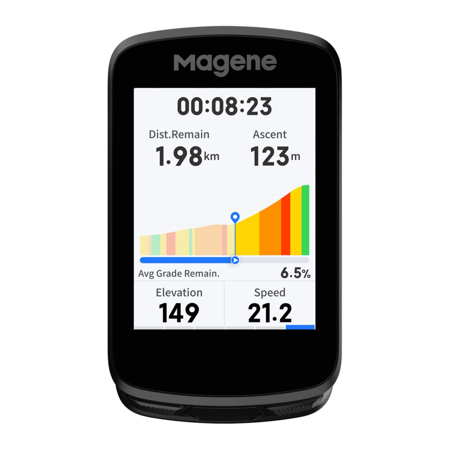 Magene C606, P0101264 Manual | ManualsLib