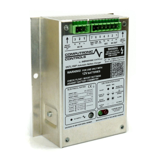 COMPUTRONIC SENTINEL 150P SERIES SWITCH INSTALLATION, OPERATION AND ...
