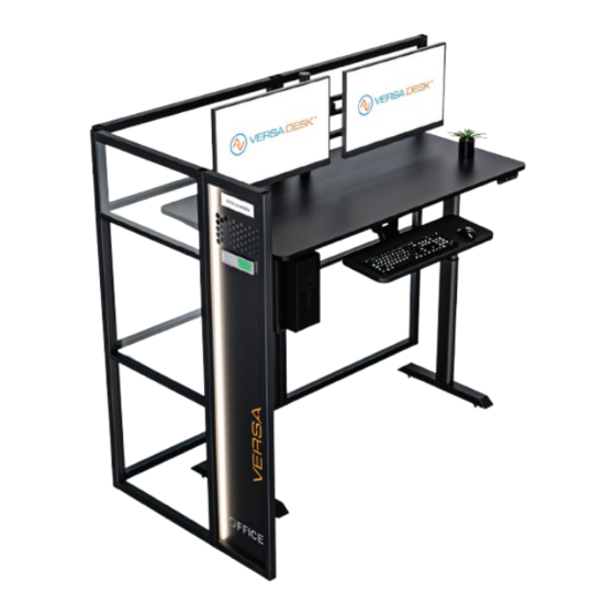 VERSA DESK WORKNEST CUBE L VOCL ASSEMBLY INSTRUCTIONS MANUAL Pdf ...