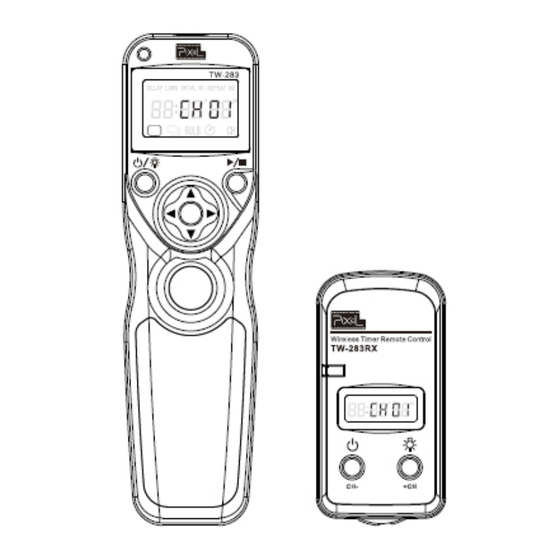 PIXEL TW-283 USER MANUAL Pdf Download | ManualsLib