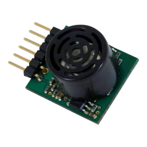DIGILENT PMODMAXSONAR REFERENCE MANUAL Pdf Download | ManualsLib