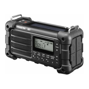 Sangean MMR-99 Emergency Radio Manuals