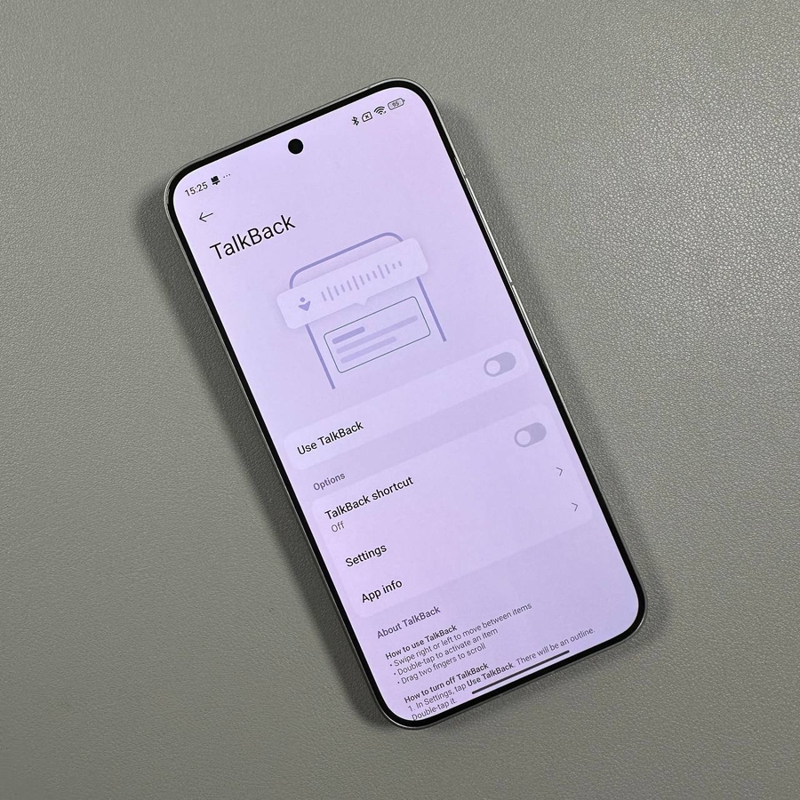 How to Enable TalkBack on Xiaomi 15T Pro | ManualsLib