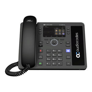 AUDIOCODES C435HD USER'S AND ADMINISTRATOR'S MANUAL Pdf Download ...