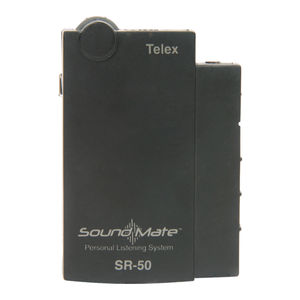 TELEX SOUNDMATE SR-50 OPERATING INSTRUCTIONS MANUAL Pdf Download ...