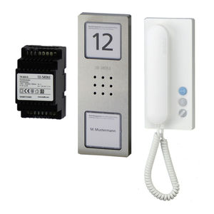 Sss siedle Compact SET CA 812-1 E/W Manuals | ManualsLib