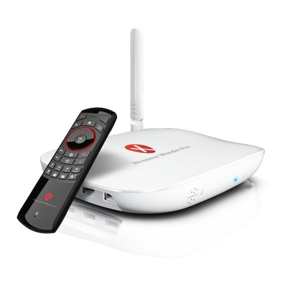 XTREAMER WONDER PRO USER MANUAL Pdf Download | ManualsLib