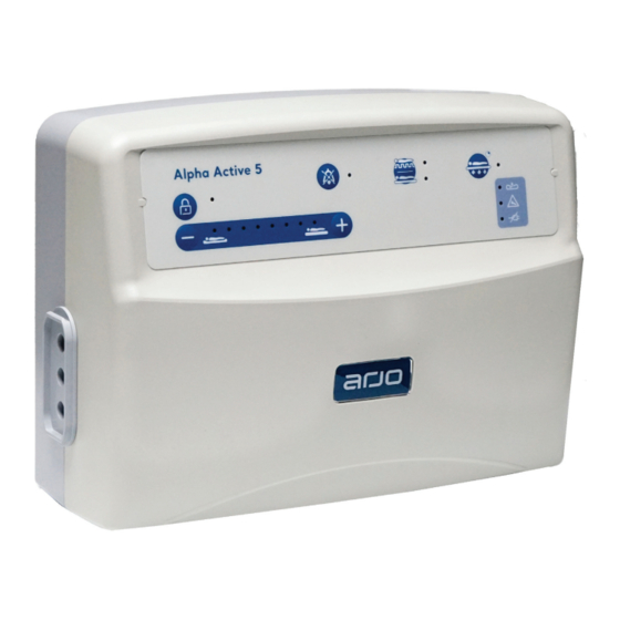 ARJO ALPHA ACTIVE 5 QUICK REFERENCE MANUAL Pdf Download | ManualsLib