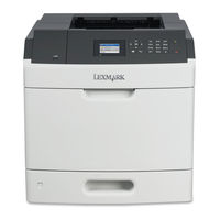 User Manuals: Lexmark MS711 Network-ready Laser Printer
