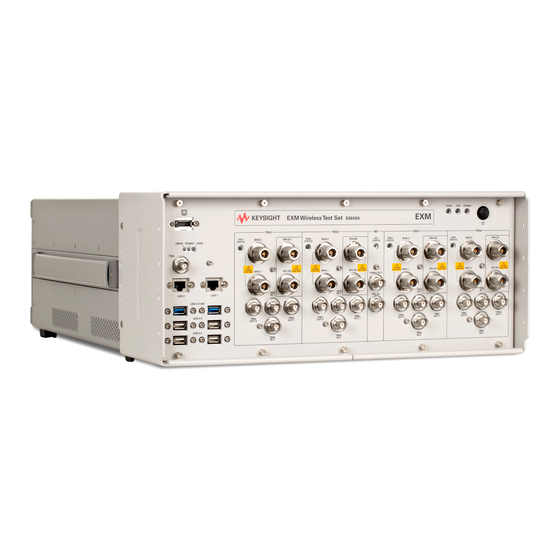 Agilent technologies E6640A EXM Manuals | ManualsLib